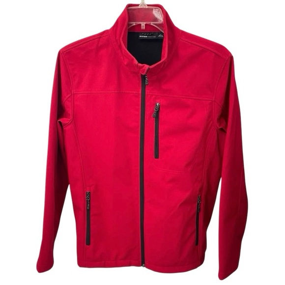 Swiss Tech | Jackets & Coats | Mens Swiss Tech Soft Shell Jacket In Red ...